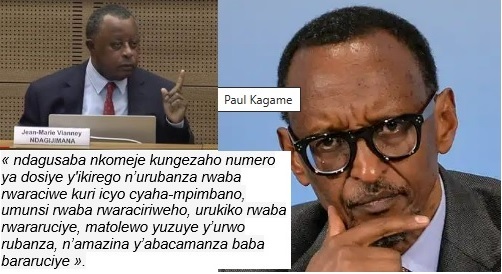 Ambasaderi Ndagijimana ariyama Perezida Kagame. | GAHUNDE